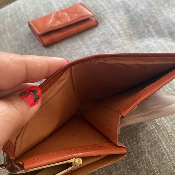 Rolfs | Bags | Vintage Leather Rolfs Wallet And Key Caddy | Poshmark